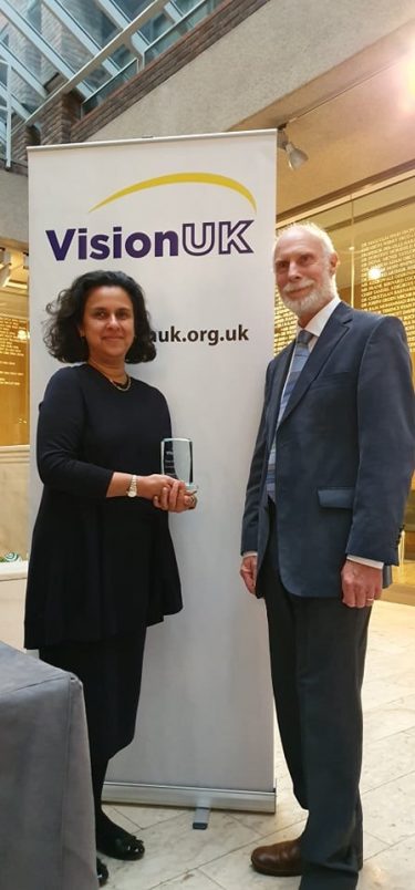 Vision UK announce winners of their new awards | The Royal College of ...